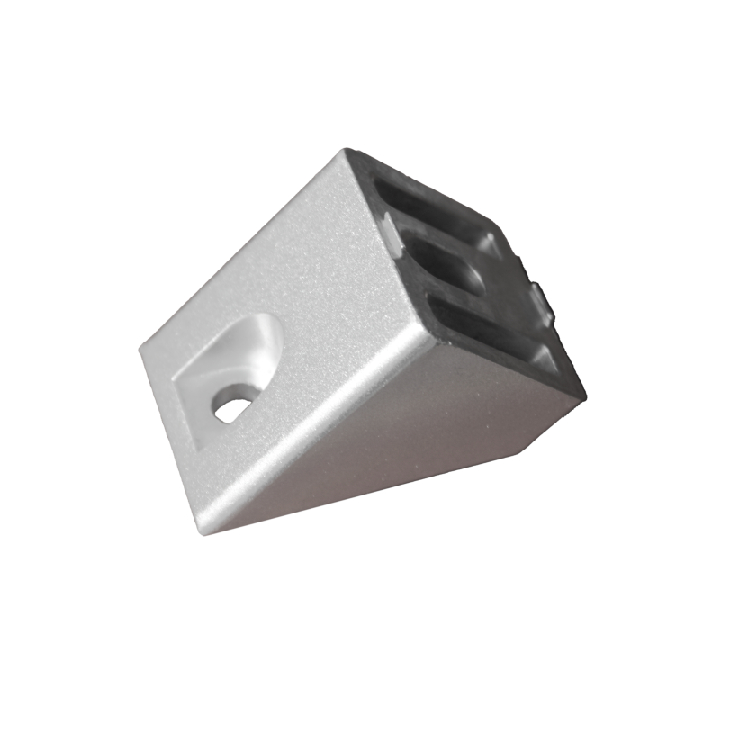 45x45 45° Angled Corner Connection - Aluminium Profile